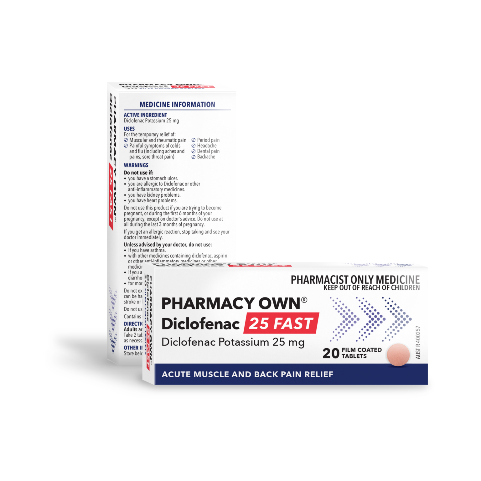 DICLOFENAC 25 FAST – PHARMACY OWN®